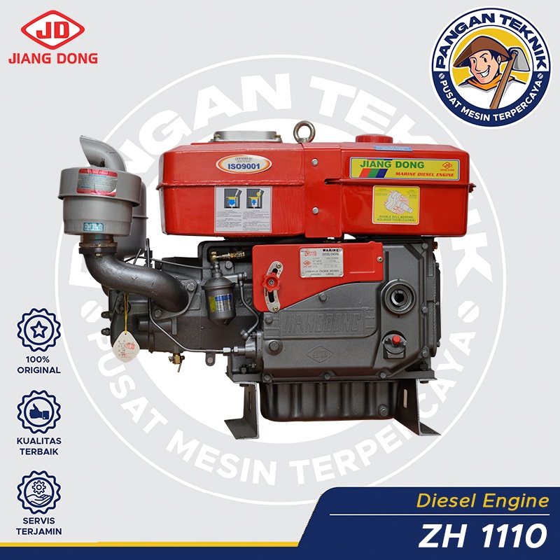 Jual MESIN DIESEL JIANG DONG I ZH 1110 | MESIN DIESEL 22 PK | Shopee Indonesia