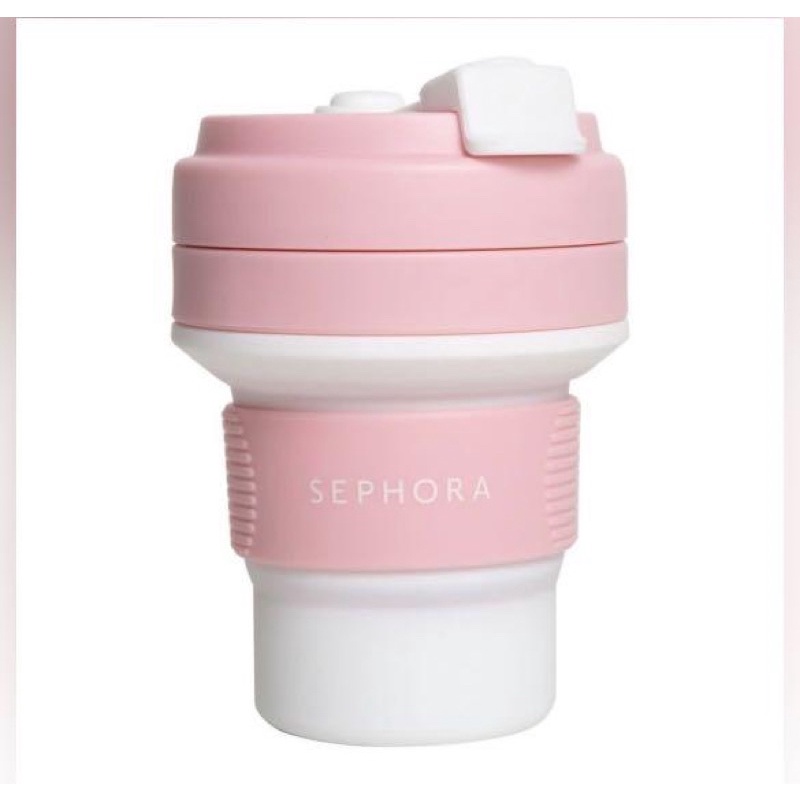 Jual SEPHORA Collapsible Coffee Cup Pink 350ml | Shopee Indonesia