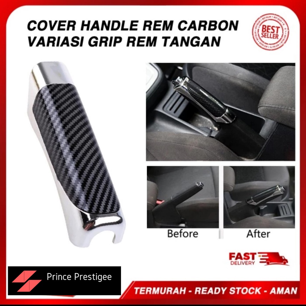 Jual Cover Rem Tangan Mobil Carbon Casing Rem Tangan Hand Brake ...