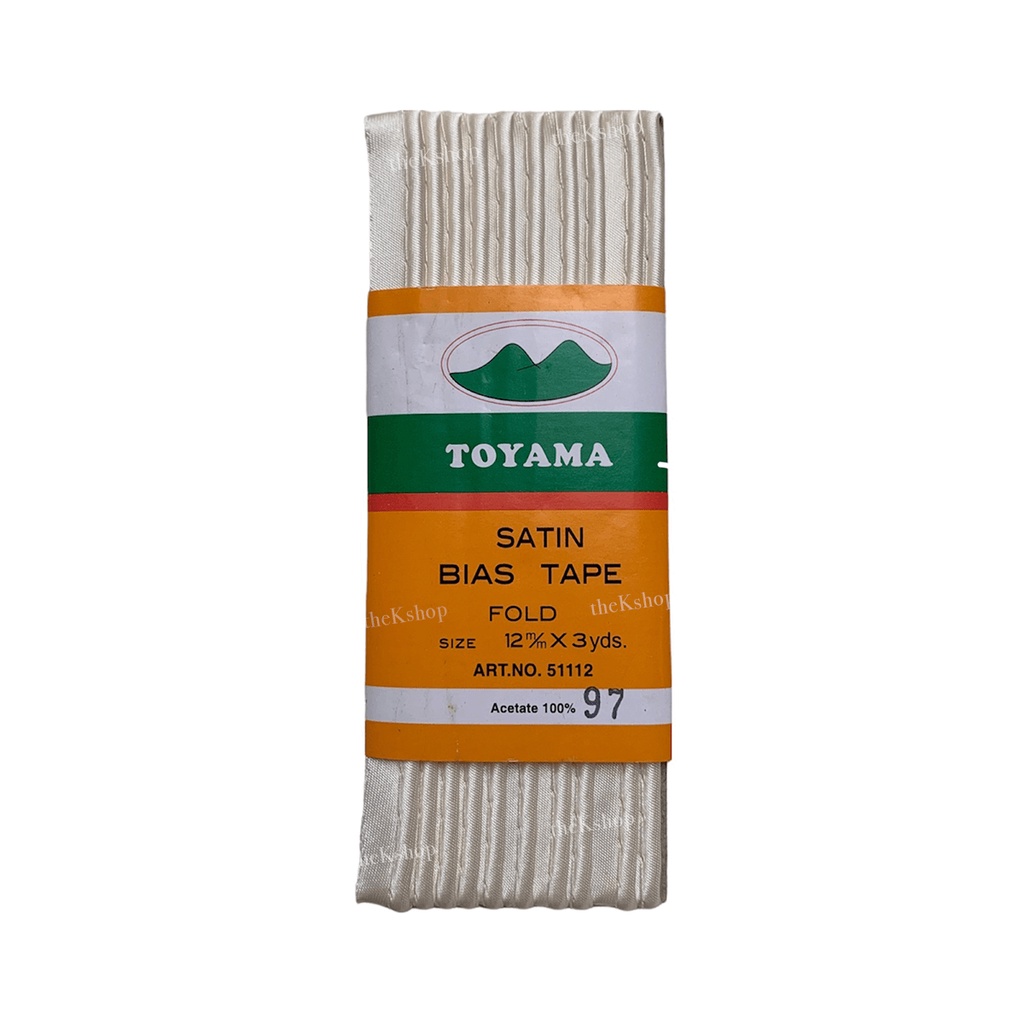 Jual Bisban Isi Satin Warna Warni 3 yard / Bis Bias Tape Asetat Acetate ...