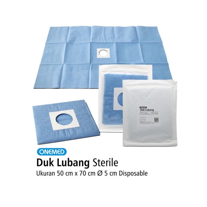 Jual Duk Lubang Medis Operasi Steril Disposable Sekali Pakai Onemed ...