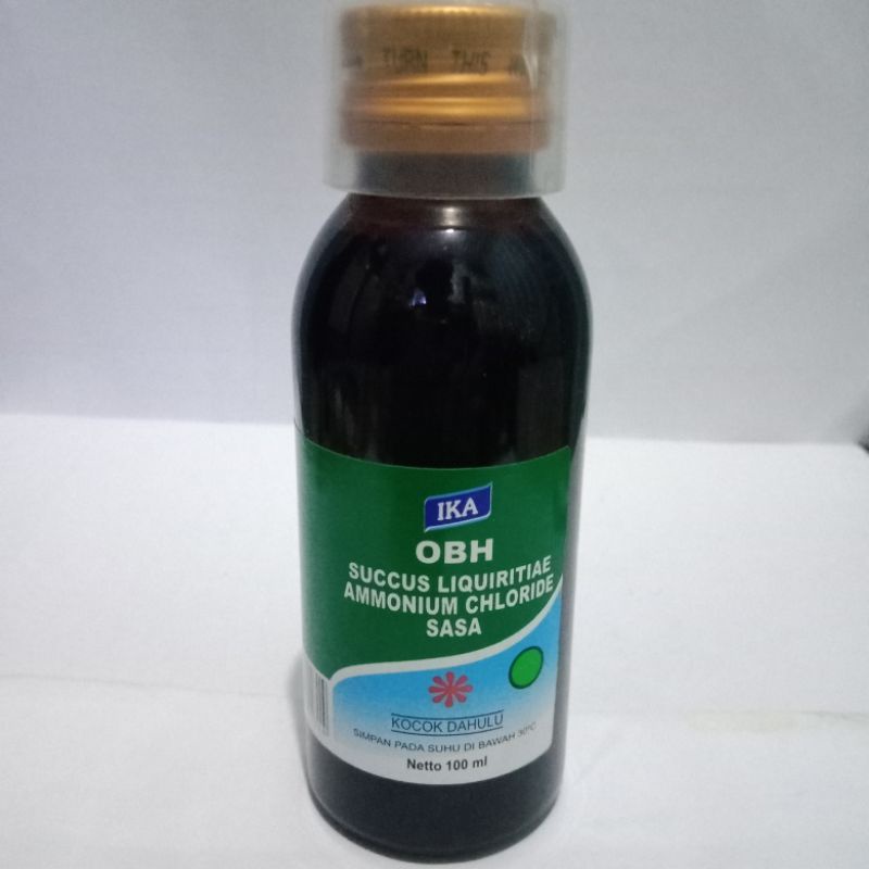 Jual Jual Obat Batuk OBH ika 100ml Obat Batuk Hitam Syrup | Shopee ...