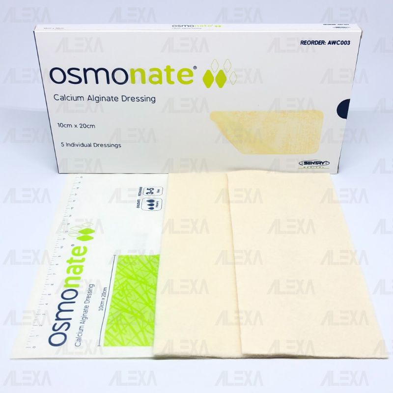 Jual osmonate 10 x 20 cm calcium alginate, osmonate alginate dressing ...