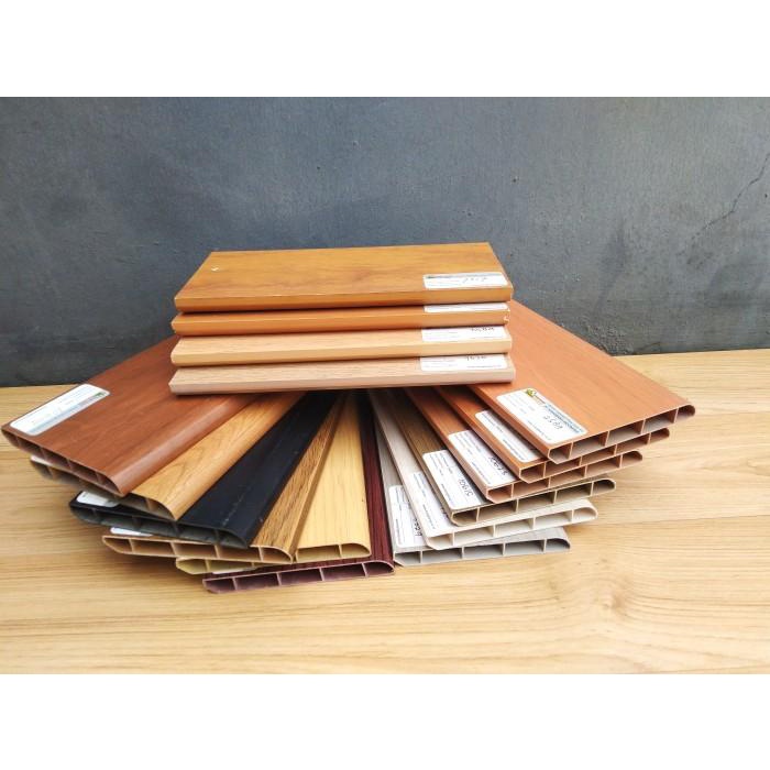Jual Sample !!! Plint Pvc / List Lantai Pvc / Skirting Pvc 012 | Shopee ...