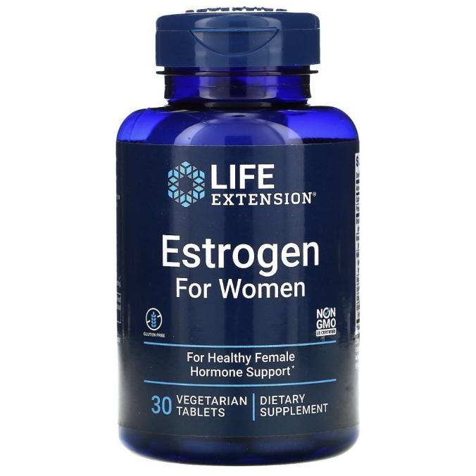Jual Life Extension Estrogen For Women Hormone Support Isi 30 Veg Tabs