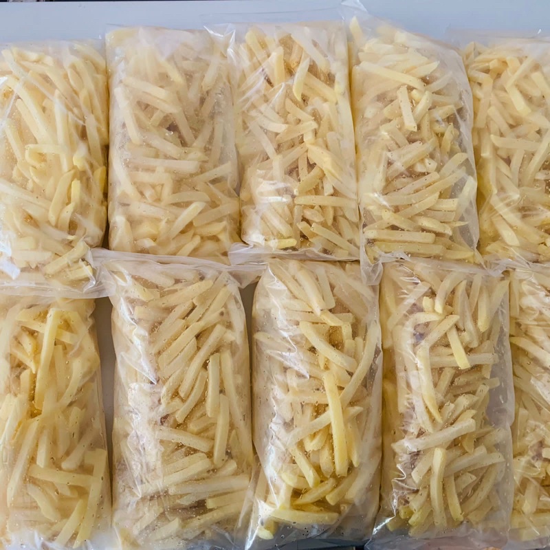 Jual kentang shoestring farm frities curah 400g | Shopee Indonesia