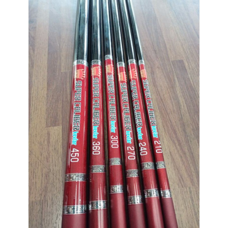 Jual tegek gamaru super kaliber KEVLAR uk 210.240.270.300.360.450 ...