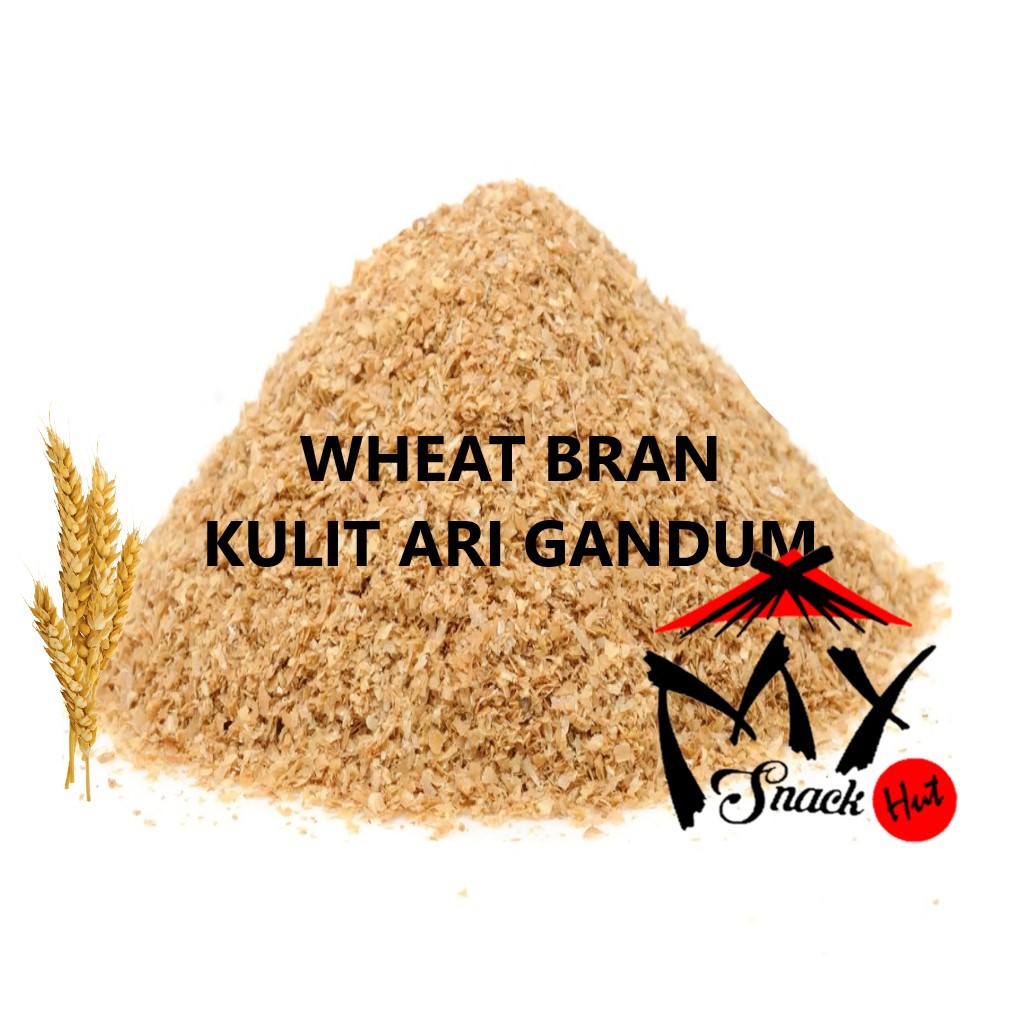 Jual WHEAT BRAN 250GR - KULIT ARI GANDUM KAYA SERAT - WHOLE GANDUM ...