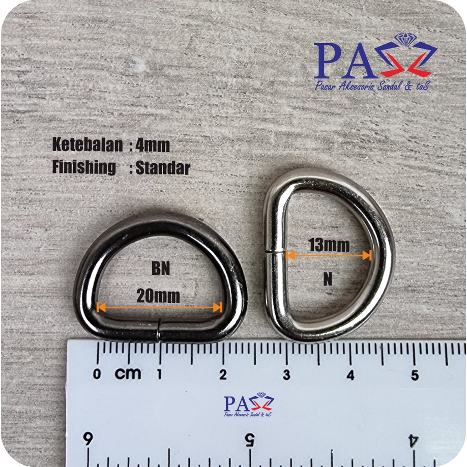 Jual Ring D 20mm Murah Ring Tas | Shopee Indonesia