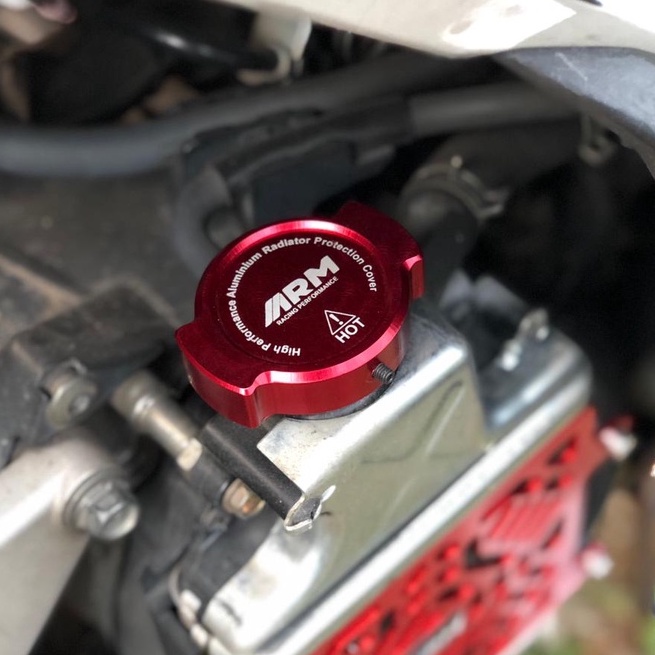 Jual RADIATOR CAP TUTUP RADIATOR ARM FULL CNC NMAX AEROX PCX VARIO CBR ...