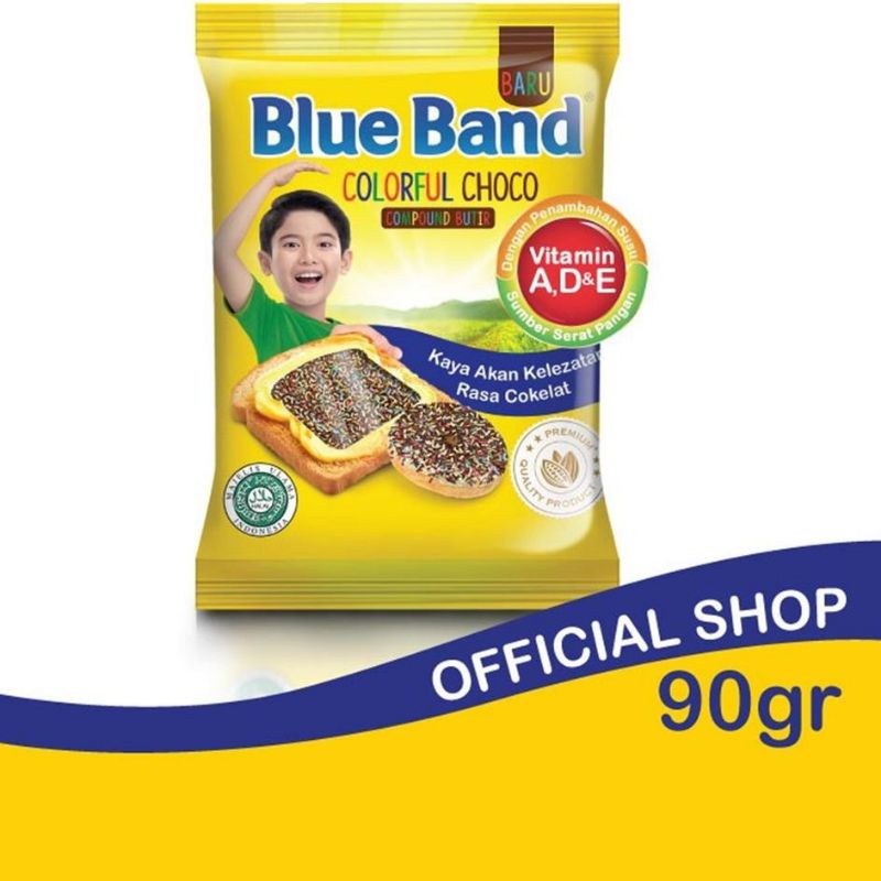 Jual Meses Blue Band Colorful Choco 90gr | Shopee Indonesia