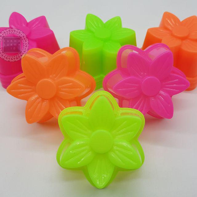Jual {CKI} [Isi12] Cetakan Kue Kukus Plastik Agar Jelly Puding Kue Putu ...
