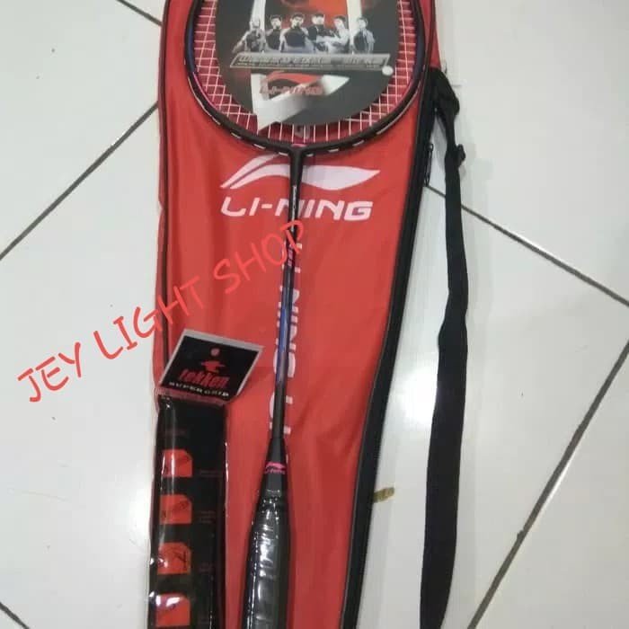 Jual Raket Badminton Lining Senar Bonus Tas+Grip | Shopee Indonesia