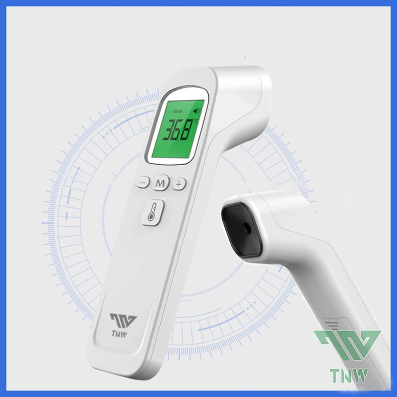 Jual TNW Thermogun Termometer Suhu Tubuh Digital Termometer Inframerah ...