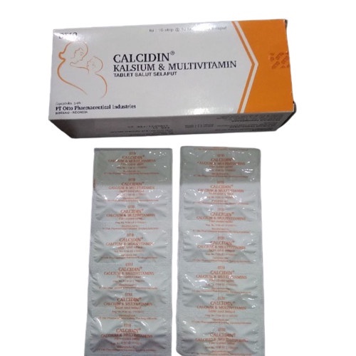Jual CALCIDIN STRIP 10 TABLET | Shopee Indonesia