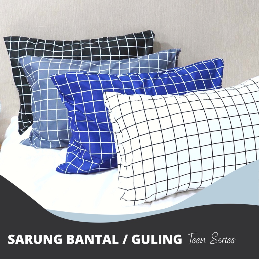 Jual Sandy Collection - Sarung Bantal Kotak- Sarung Guling Kotak ...