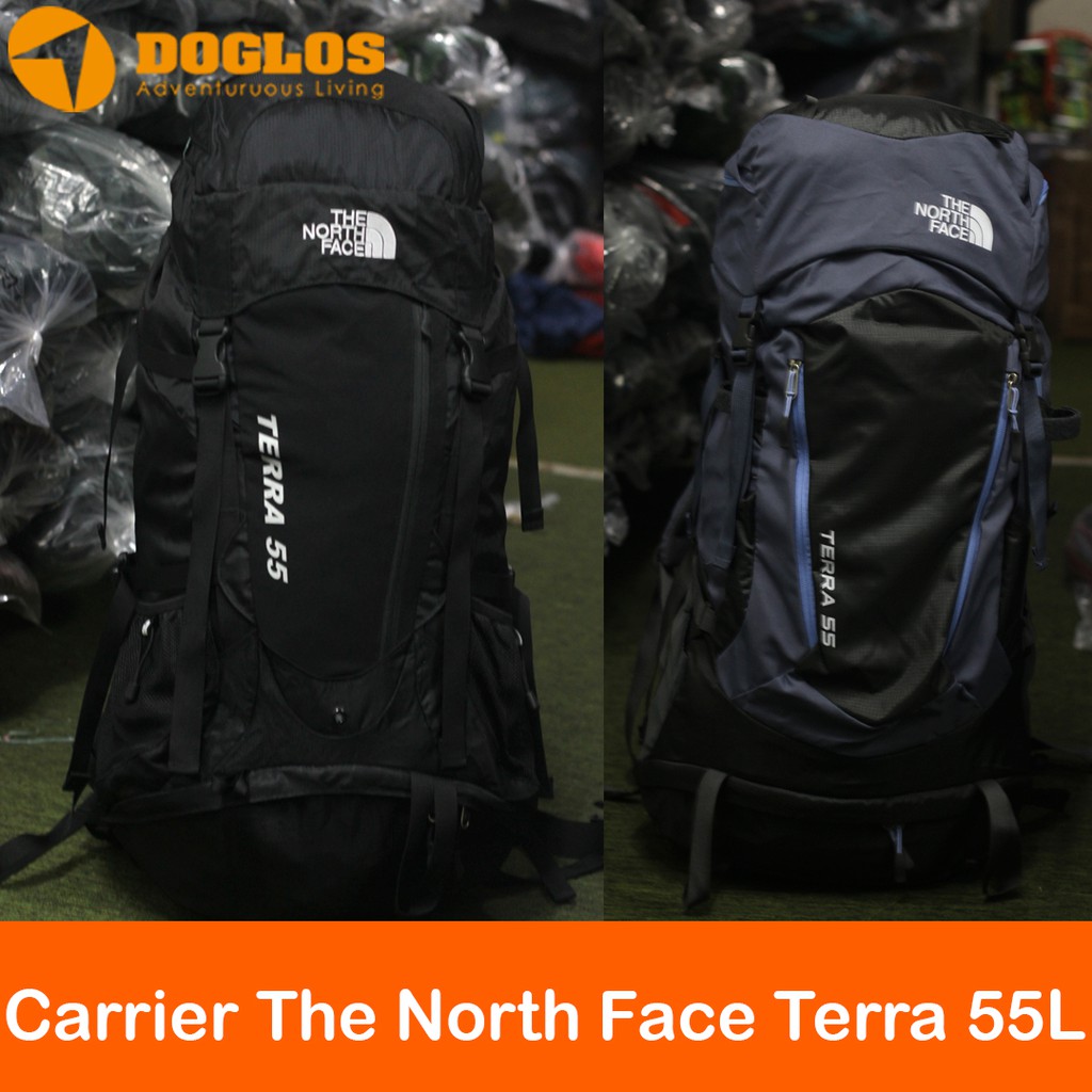 Jual Carrier The North Face Terra 55 TNF Tas gunung Outdoor hiking ...