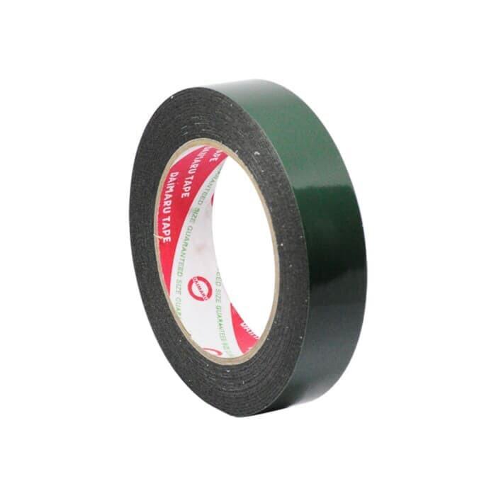 Jual LAKBAN DOUBLE / DOUBLE TIP HIJAU / LAKBAN BUSA DEPAN BELAKANG DAIMARU Foam Tape 24 X 5 M ...