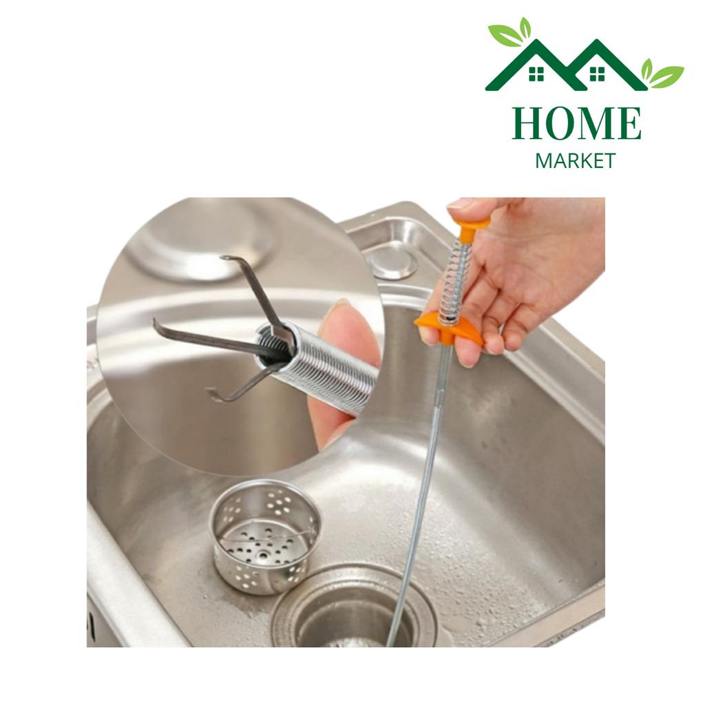 Jual Kawat Pembersih Saluran Air Pipa Wastafel / Kawat Penjepit Kotoran Anti Sumbat | Shopee ...