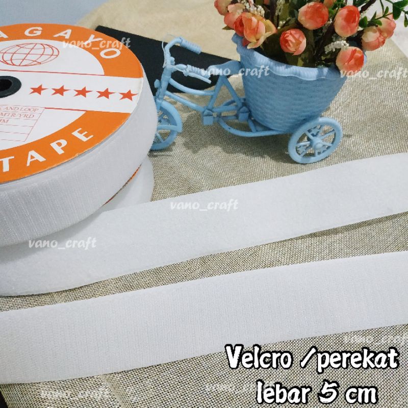 Jual Perekat / velcro lebar 5 cm (per Meter) | Shopee Indonesia