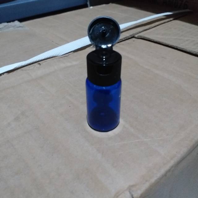 Jual Botol kaca biru fliptop 10 ml | Shopee Indonesia