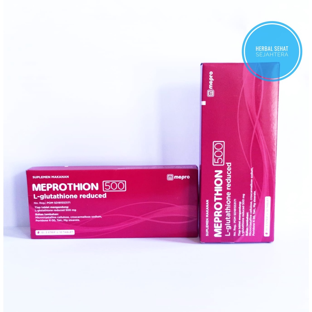 Jual MEPROTHION 500 Meprothion 500MG Tablet meprothion glutathione ...