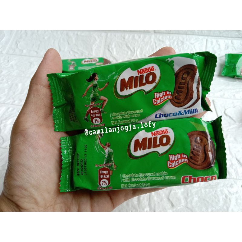 Jual Milo Cookies / Milo choco cookies/ Milo Biskuit / Milo Choco ...