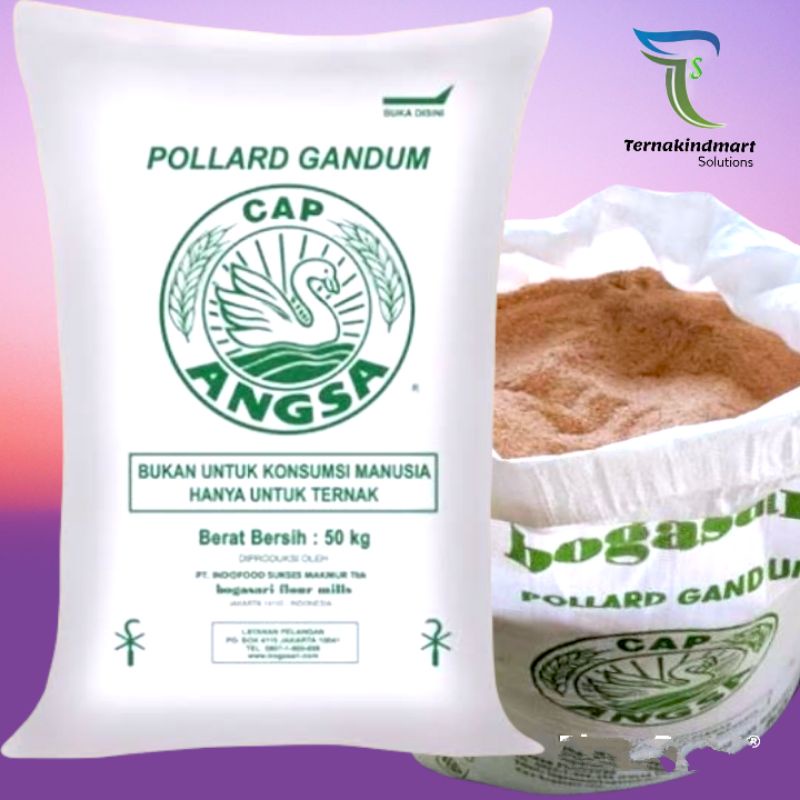Jual Polar Pollard Gandum Cap Angsa Fugui Polos dan Tongkat 1 Kg ...