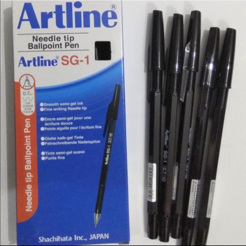 Jual Bolpoint / Bolpen / Pulpen Artline SG-1 0.7mm (12 pcs) Original | Shopee Indonesia