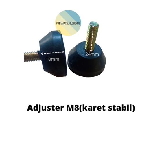 Jual adjuster M8 stabil kaki meja kursi diameter 35mm | Shopee Indonesia