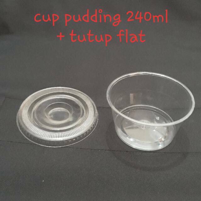 Jual Cup Puding Puyo | Wadah Puding |Tempat puding uk 240 ML | Shopee ...