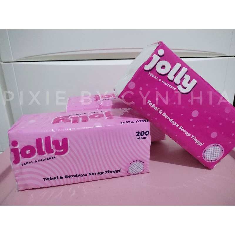 Jual TISSUE JOLLY 200 SHEETS TISU WAJAH | Shopee Indonesia