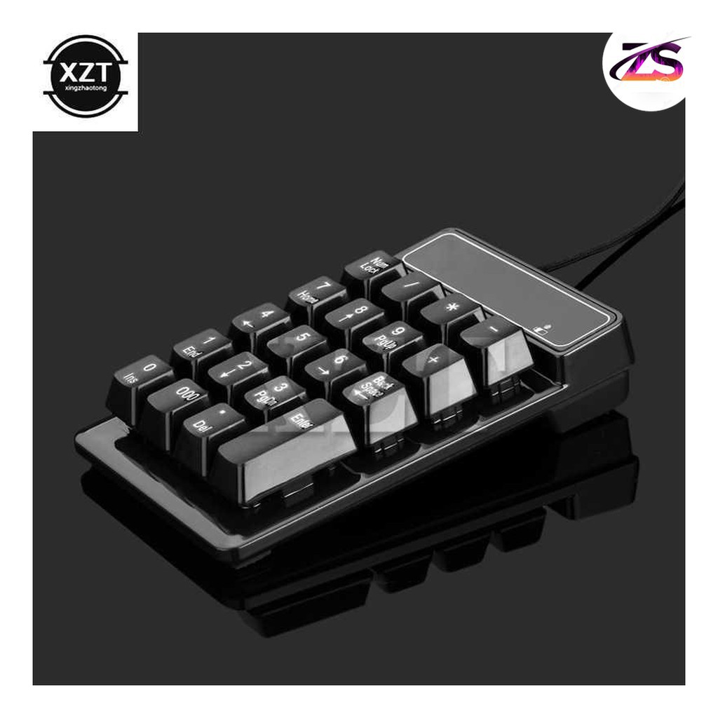 Jual G3 Keyboard Mechanical Feel Gaming Numeric Keypad Numpad USB Black ...