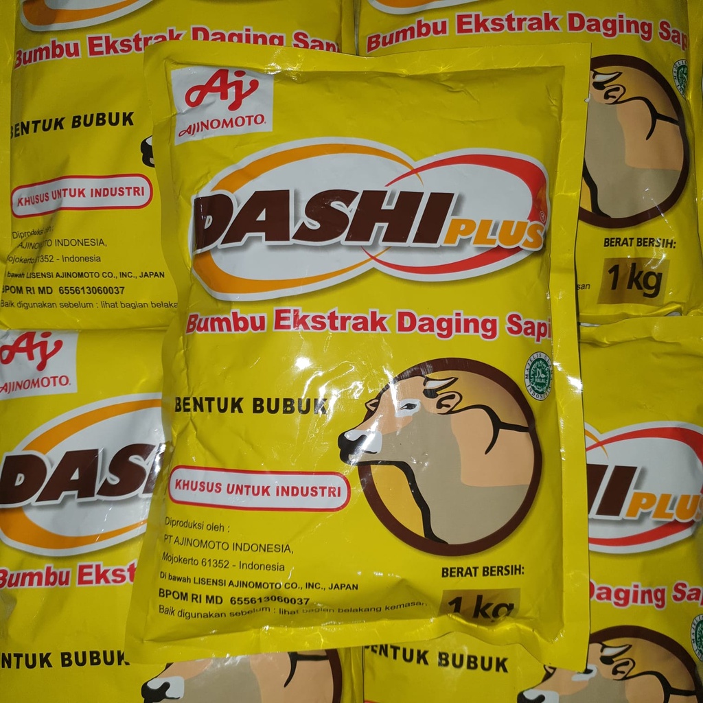 Jual [Pak 1 kg] Dashiplus Dashi plus Bumbu rahasia Ekstrak Daging SAPI ...