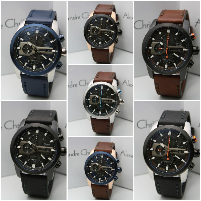 Jual ORIGINAL Jam Tangan Pria Alexandre Christie AC 6562 / AC 6270 ...