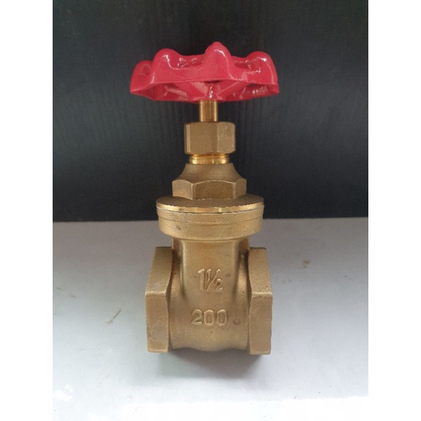 Jual Stop kran gate valve onda 1½" | Shopee Indonesia