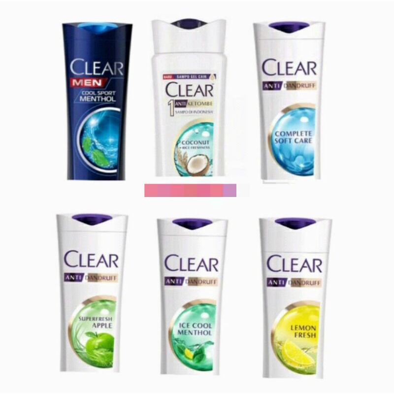 Jual sampo clear 160ml 300ml 430ml | Shopee Indonesia
