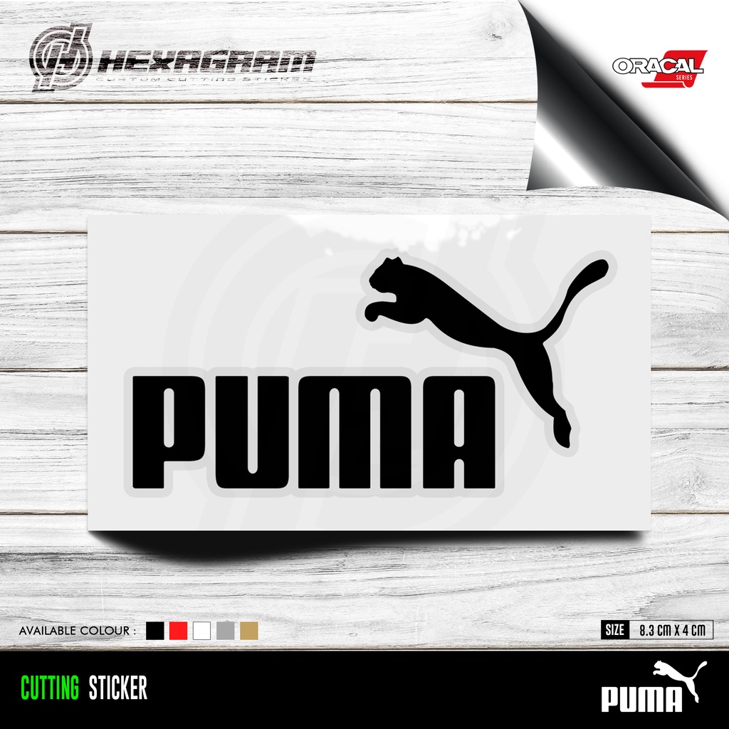 Jual Cutting Sticker Logo Puma | Stiker Logo Puma | Shopee Indonesia