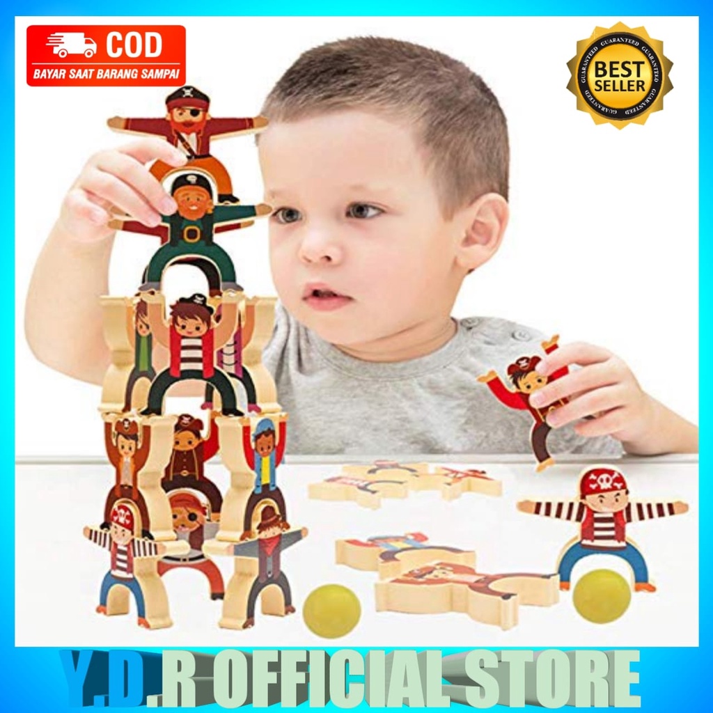 Jual MAINAN ANAK PUZZLE BIG BALANCING TOYS SH 222 / MAINAN STACKING ...