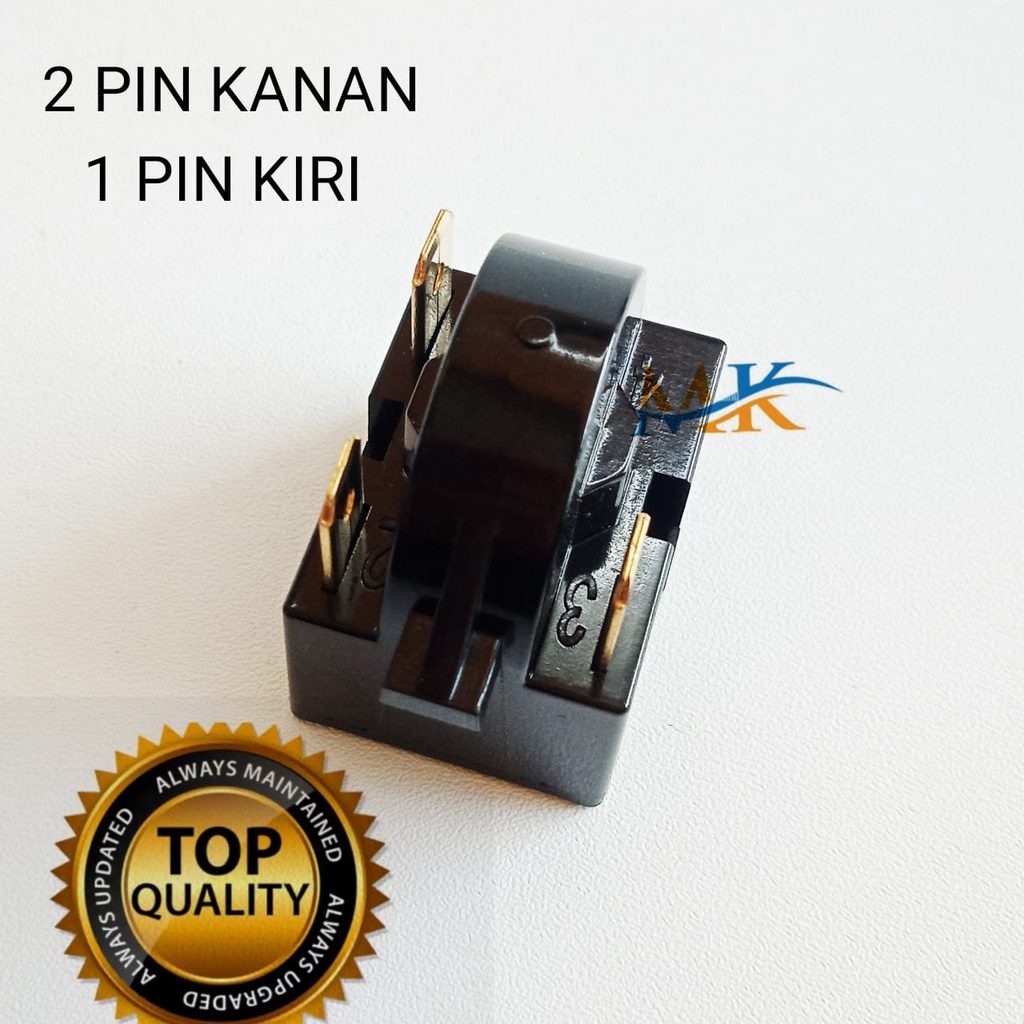 Jual RELAY PTC KULKAS / PTC RELAY KULKAS 3 PIN | Shopee Indonesia