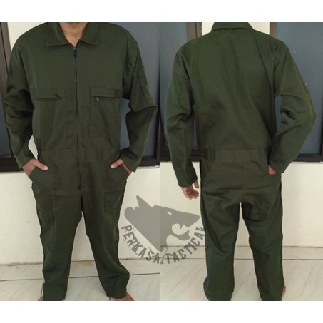 Jual Wearpack Coverall Safety Hijau / katelpak / Seragam Kerja Proyek ...