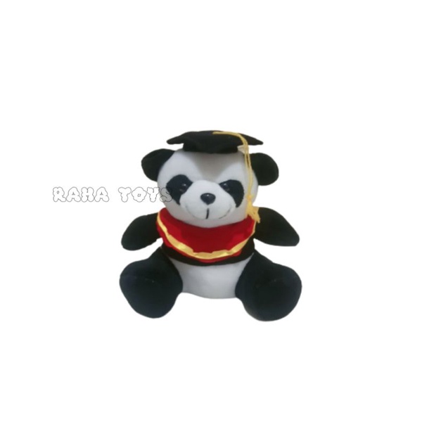Jual Boneka Wisuda Panda Ukuran S SNI | Shopee Indonesia