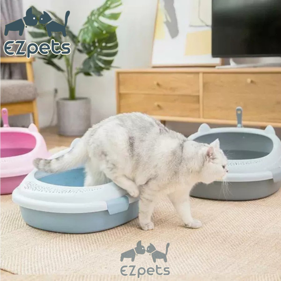 Jual Tempat Pasir Kucing Cat Litter Box Toilet Kucing | Shopee Indonesia