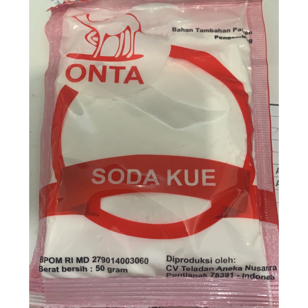 Jual Onta Soda Kue 50 G | Shopee Indonesia