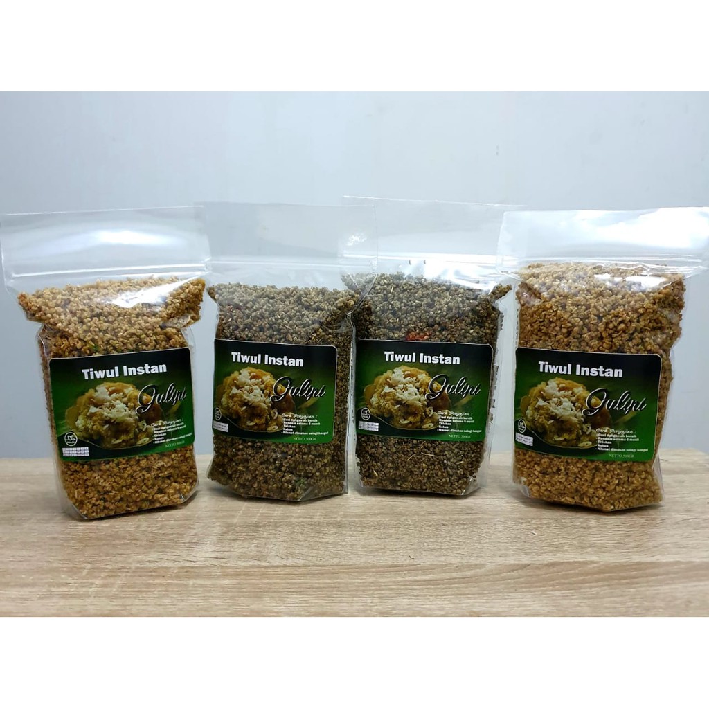 Jual Tiwul Instant Gulipi Makanan Sehat Rendah Kalori 500 gram Kediri ...
