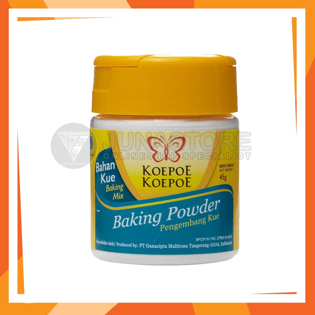 Jual Baking powder koepoe koepoe 45gr | Shopee Indonesia