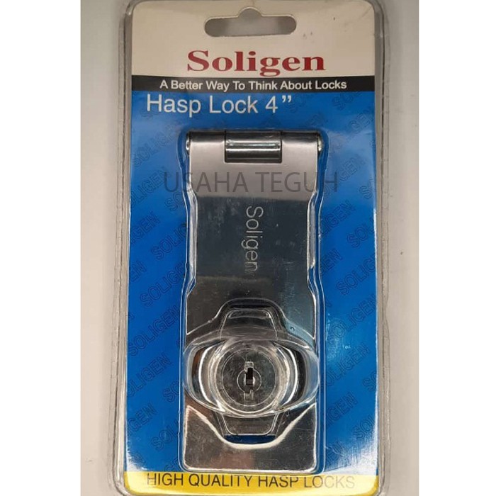 Jual Kunci Hasp Lock / Overpal /Grendel / Tempat Gembok Kunci Soligen 4 ...