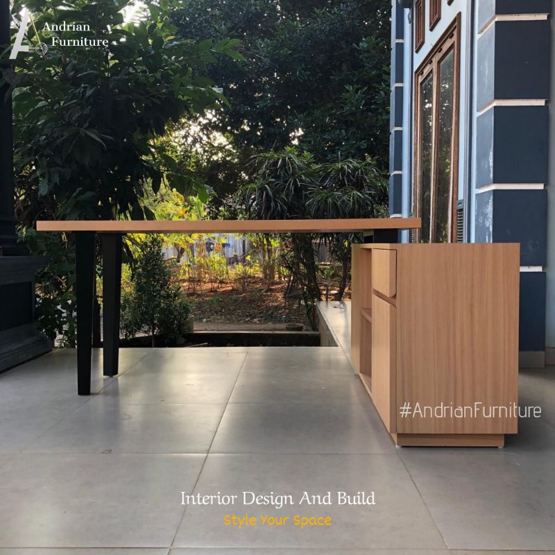 Jual CUSTOM | Meja Direksi / Direktur Minimalis HPL - Office Desk ...