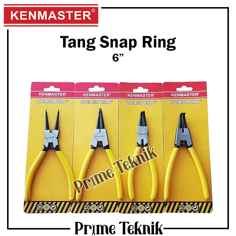 Jual Tang Snap Ring 6" KenMaster Snapring 6 inch Lurus Bengkok Buka ...