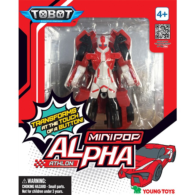 Jual TOBOT ATHLON MINI ALPHA ORIGINAL - TRANSFORMING ROBOT | Shopee ...
